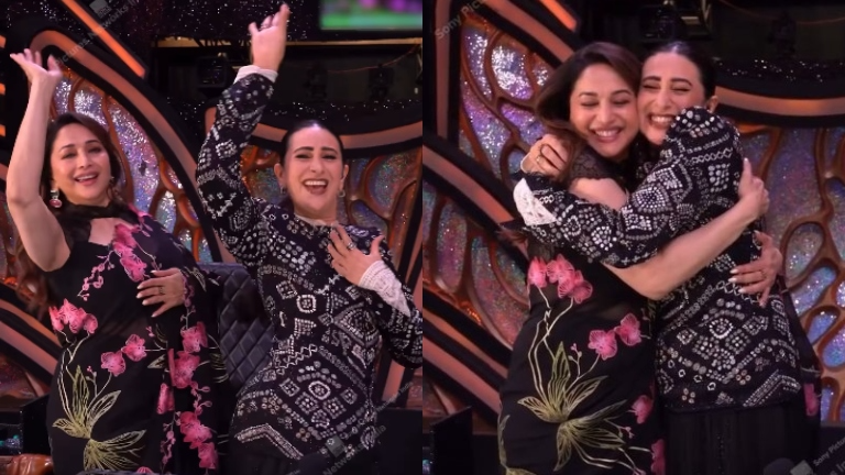 Madhuri Dixit, Karisma Kapoor Recreate Iconic Le Gayi Hookstep; Fans ...
